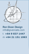 Ron Given Catamaran Design, sail and power, New Zealand and Noumea
